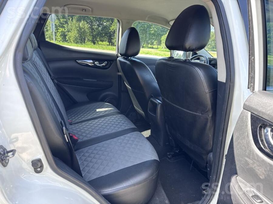 Balts Nissan Qashqai 2017 Rīga, ar dzinēja tilpumu 1.20 L un nobraukumu 0 tūkst. km par 8950 €, foto 10 vietnē AUTOMOTO.COM.LV
