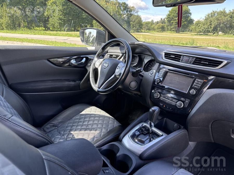 Balts Nissan Qashqai 2017 Rīga, ar dzinēja tilpumu 1.20 L un nobraukumu 0 tūkst. km par 8950 €, foto 12 vietnē AUTOMOTO.COM.LV