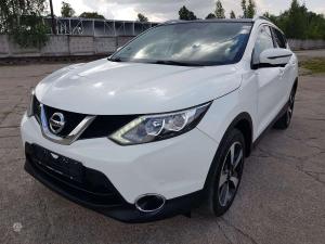 Balts Nissan Qashqai 2017 Šauļi, ar dzinēja tilpumu 1.46 L un nobraukumu 188 tūkst. km par 8800 €, foto  vietnē AUTOMOTO.COM.LV