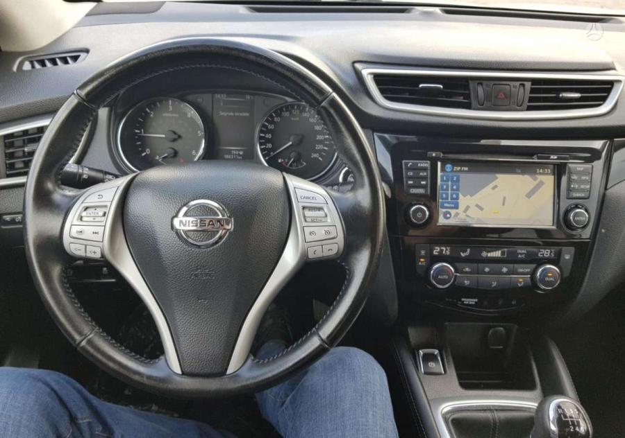 Balts Nissan Qashqai 2017 Šauļi, ar dzinēja tilpumu 1.46 L un nobraukumu 188 tūkst. km par 8800 €, foto 18 vietnē AUTOMOTO.COM.LV