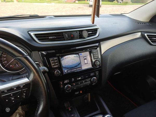 White Nissan Qashqai 2017 in Kedainiai, with an engine capacity of 1.46 L and mileage of 142 thousand km for 11450 €, photo 10 on AUTOMOTO.COM.LV