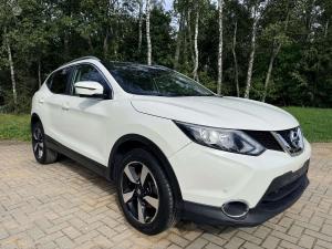 Белый Ниссан Кашкай 2017 в Каунас, объемом двигателя 1.20 л и пробегом 230 тыс. км за 6950 €, фото  на AUTOMOTO.COM.LV