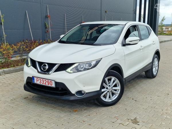 Balts Nissan Qashqai 2017 Viļņa, ar dzinēja tilpumu 1.20 L un nobraukumu 129 tūkst. km par 8500 €, foto  vietnē AUTOMOTO.COM.LV