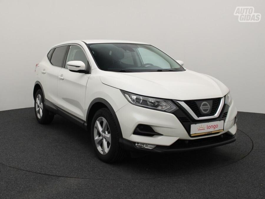 White Nissan Qashqai 2018 in Vilnius, with an engine capacity of 1.20 L and mileage of 196 thousand km for 11099 €, photo 10 on AUTOMOTO.COM.LV