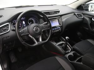 White Nissan Qashqai 2018 in Vilnius, with an engine capacity of 1.20 L and mileage of 196 thousand km for 11099 €, photo 16 on AUTOMOTO.COM.LV