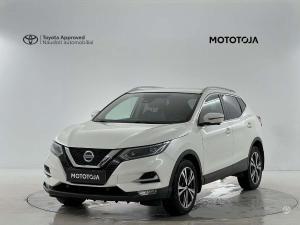 White Nissan Qashqai 2018 in Vilnius, with an engine capacity of 1.33 L and mileage of 187 thousand km for 12900 €, photo  on AUTOMOTO.COM.LV