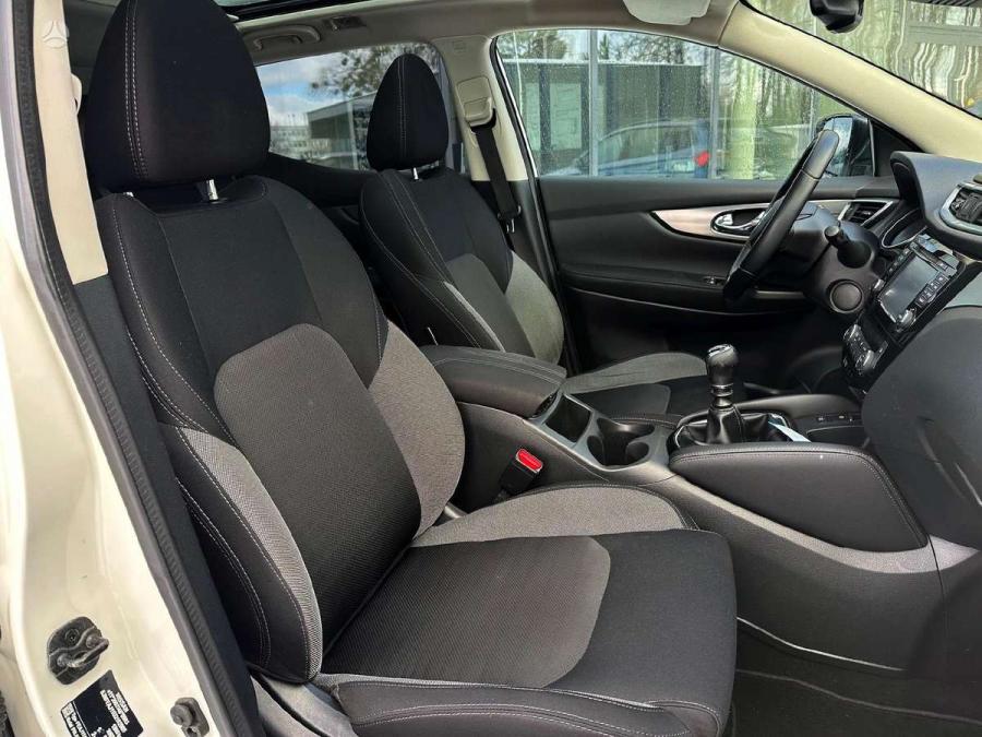 Balts Nissan Qashqai 2018 Kauņa, ar dzinēja tilpumu 1.20 L un nobraukumu 209 tūkst. km par 9300 €, foto 11 vietnē AUTOMOTO.COM.LV