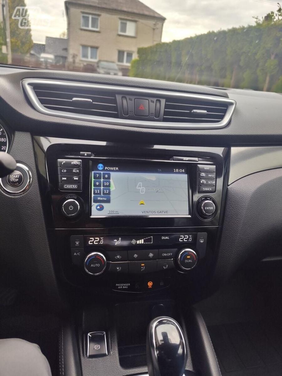 White Nissan Qashqai 2018 in Telschi, with an engine capacity of 1.20 L and mileage of 187 thousand km for 8800 €, photo 32 on AUTOMOTO.COM.LV