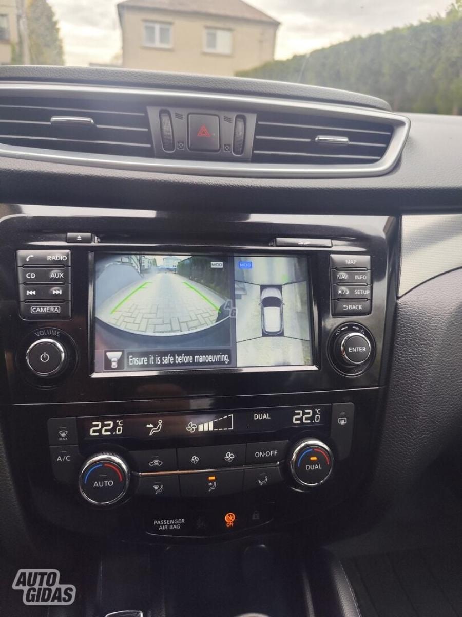 White Nissan Qashqai 2018 in Telschi, with an engine capacity of 1.20 L and mileage of 187 thousand km for 8800 €, photo 33 on AUTOMOTO.COM.LV