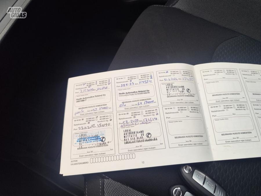 White Nissan Qashqai 2018 in Telschi, with an engine capacity of 1.20 L and mileage of 187 thousand km for 8800 €, photo 35 on AUTOMOTO.COM.LV