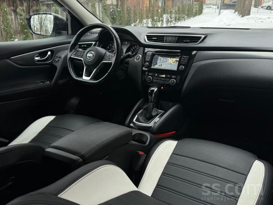 Balts Nissan Qashqai 2018 Rīga, ar dzinēja tilpumu 1.20 L un nobraukumu 219 tūkst. km par 9990 €, foto 14 vietnē AUTOMOTO.COM.LV