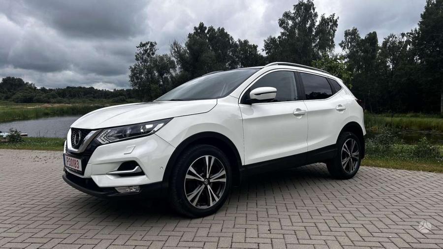 Balts Nissan Qashqai 2018 Utena, ar dzinēja tilpumu 1.20 L un nobraukumu 231 tūkst. km par 8250 €, foto 5 vietnē AUTOMOTO.COM.LV