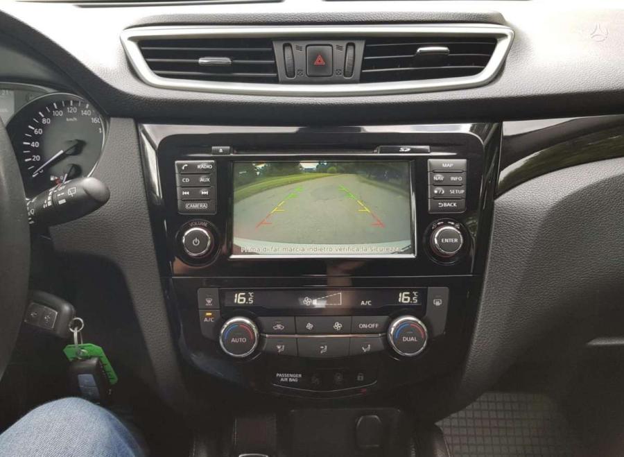 Balts Nissan Qashqai 2018 Šauļi, ar dzinēja tilpumu 1.60 L un nobraukumu 183 tūkst. km par 10700 €, foto 13 vietnē AUTOMOTO.COM.LV