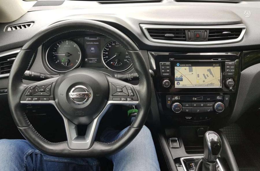 Balts Nissan Qashqai 2018 Šauļi, ar dzinēja tilpumu 1.60 L un nobraukumu 183 tūkst. km par 10700 €, foto 14 vietnē AUTOMOTO.COM.LV