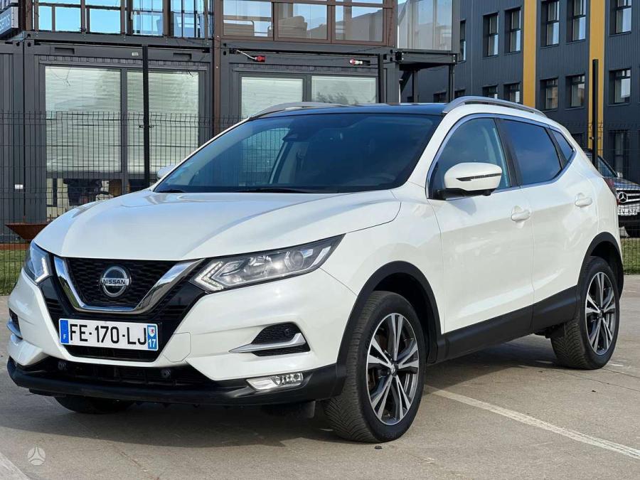 Balts Nissan Qashqai 2018 Klaipėda, ar dzinēja tilpumu 1.20 L un nobraukumu 127 tūkst. km par 8900 €, foto 1 vietnē AUTOMOTO.COM.LV