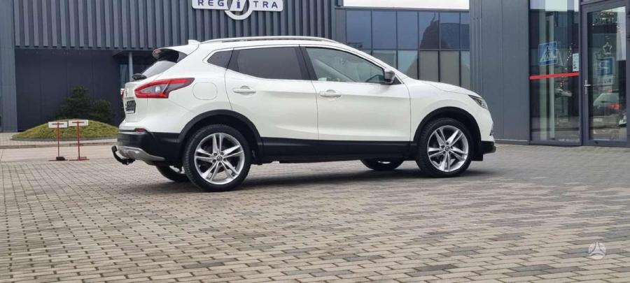 Balts Nissan Qashqai 2019 Šauļi, ar dzinēja tilpumu 1.50 L un nobraukumu 219 tūkst. km par 11700 €, foto 7 vietnē AUTOMOTO.COM.LV