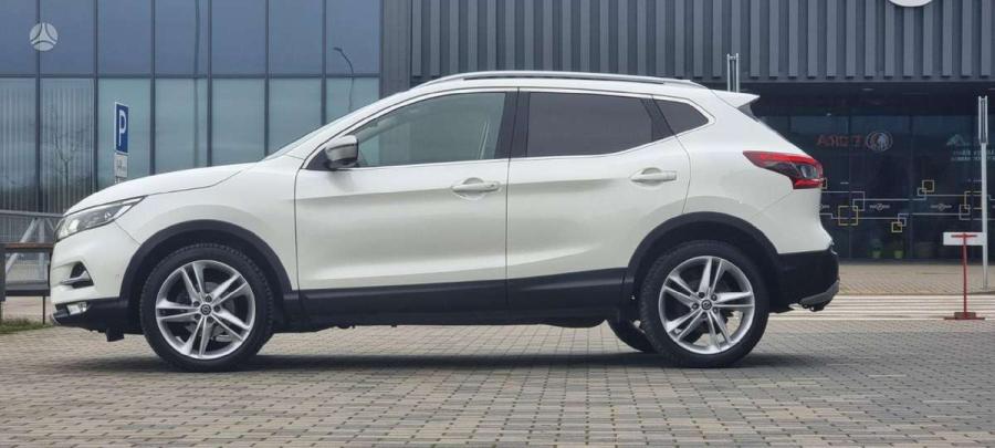 Balts Nissan Qashqai 2019 Šauļi, ar dzinēja tilpumu 1.50 L un nobraukumu 219 tūkst. km par 11700 €, foto 8 vietnē AUTOMOTO.COM.LV