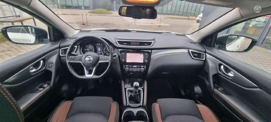 Balts Nissan Qashqai 2019 Šauļi, ar dzinēja tilpumu 1.50 L un nobraukumu 219 tūkst. km par 11700 €, foto 10 vietnē AUTOMOTO.COM.LV