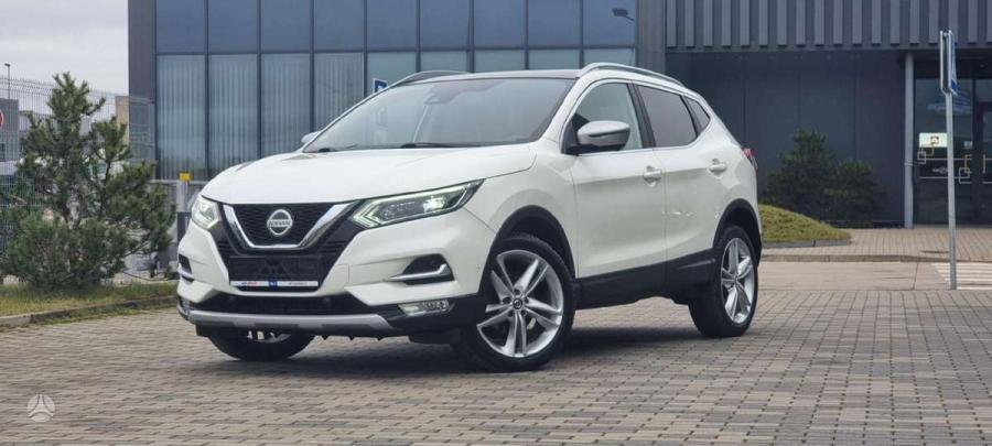 Balts Nissan Qashqai 2019 Šauļi, ar dzinēja tilpumu 1.50 L un nobraukumu 219 tūkst. km par 11700 €, foto 2 vietnē AUTOMOTO.COM.LV