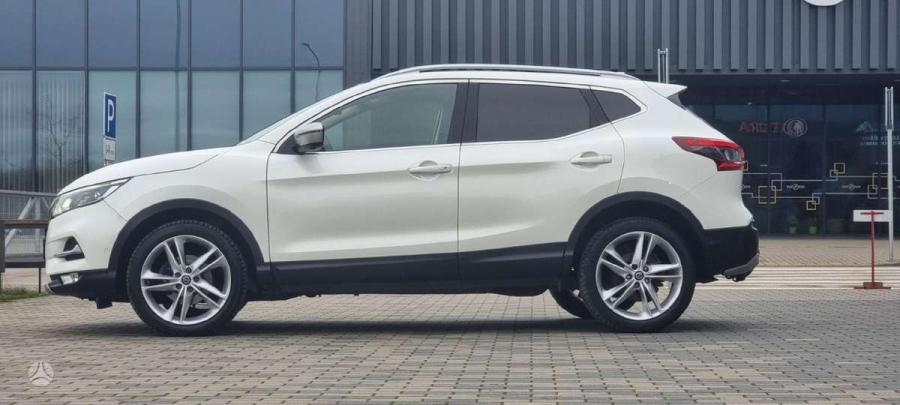 Balts Nissan Qashqai 2019 Šauļi, ar dzinēja tilpumu 1.50 L un nobraukumu 219 tūkst. km par 11700 €, foto 8 vietnē AUTOMOTO.COM.LV