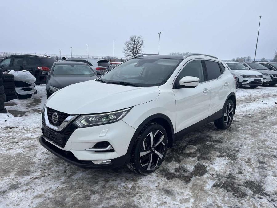 Balts Nissan Qashqai 2019 Marijampole, ar dzinēja tilpumu 1.33 L un nobraukumu 141 tūkst. km par 12650 €, foto 1 vietnē AUTOMOTO.COM.LV