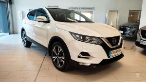 White Nissan Qashqai 2019 in Siauliai, with an engine capacity of 1.33 L and mileage of 70 thousand km for 14900 €, photo  on AUTOMOTO.COM.LV