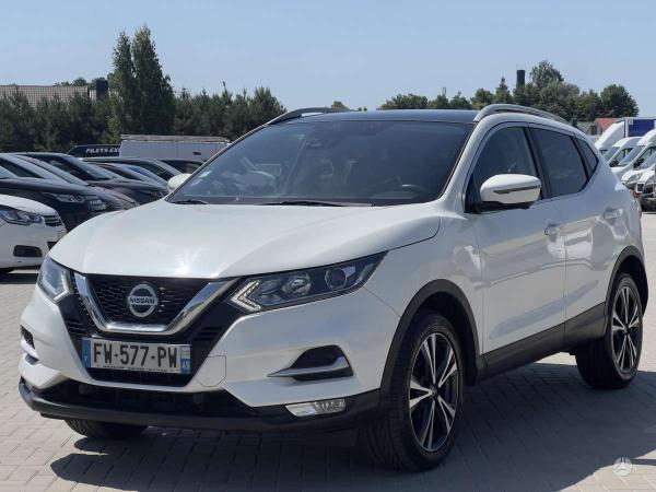 Balts Nissan Qashqai 2019 Tauragė, ar dzinēja tilpumu 1.33 L un nobraukumu 108 tūkst. km par 10900 €, foto 1 vietnē AUTOMOTO.COM.LV