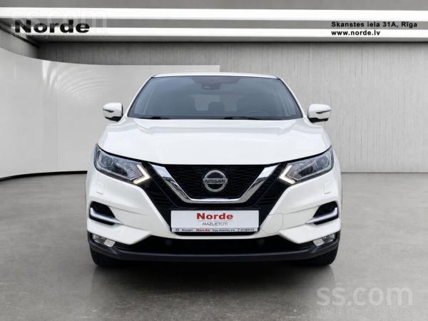 White Nissan Qashqai 2019 in Riga, with an engine capacity of 1.30 L and mileage of 84 thousand km for 12890 €, photo 5 on AUTOMOTO.COM.LV