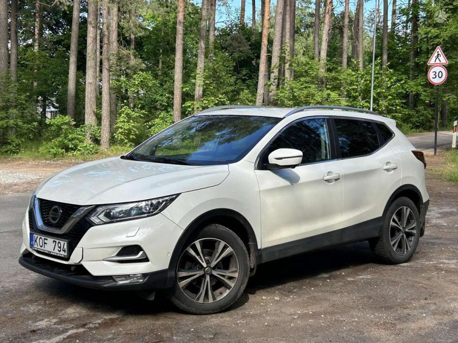 Balts Nissan Qashqai 2019 Viļņa, ar dzinēja tilpumu 1.20 L un nobraukumu 94 tūkst. km par 11500 €, foto 4 vietnē AUTOMOTO.COM.LV