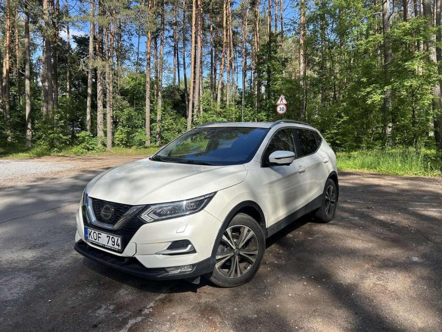 Balts Nissan Qashqai 2019 Viļņa, ar dzinēja tilpumu 1.20 L un nobraukumu 94 tūkst. km par 11500 €, foto 5 vietnē AUTOMOTO.COM.LV