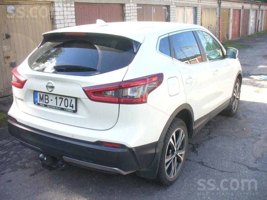 Balts Nissan Qashqai 2019 Rīga, ar dzinēja tilpumu 1.20 L un nobraukumu 90 tūkst. km par 10750 €, foto 6 vietnē AUTOMOTO.COM.LV
