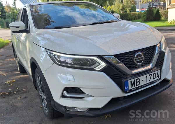Ниссан Кашкай 2019 в Рига на AUTOMOTO.COM.LV Белый Ниссан Кашкай 2019 в Рига, объемом двигателя 1.30 л и пробегом 89 тыс. км за 9980 €, фото 3 на AUTOMOTO.COM.LV