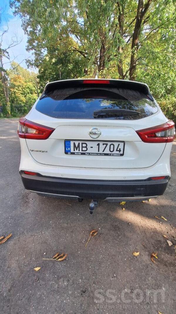 Ниссан Кашкай 2019 в Рига на AUTOMOTO.COM.LV Белый Ниссан Кашкай 2019 в Рига, объемом двигателя 1.30 л и пробегом 89 тыс. км за 9980 €, фото 9 на AUTOMOTO.COM.LV