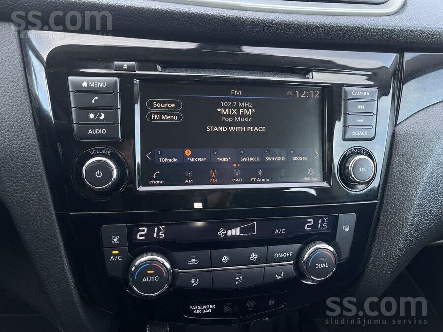 Белый Ниссан Кашкай 2020 в Рига, объемом двигателя 1.50 л и пробегом 170 тыс. км за 11950 €, фото 13 на AUTOMOTO.COM.LV