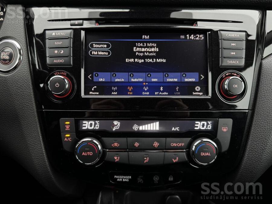 White Nissan Qashqai 2020 in Riga, with an engine capacity of 1.50 L and mileage of 85 thousand km for 14900 €, photo 18 on AUTOMOTO.COM.LV