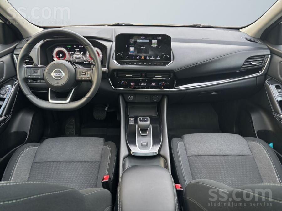 White Nissan Qashqai 2021 in Riga, with an engine capacity of 1.30 L and mileage of 66 thousand km for 19950 €, photo 11 on AUTOMOTO.COM.LV