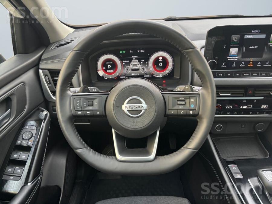 White Nissan Qashqai 2021 in Riga, with an engine capacity of 1.30 L and mileage of 66 thousand km for 19950 €, photo 13 on AUTOMOTO.COM.LV