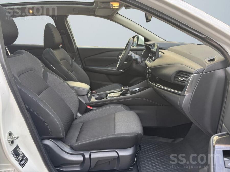 White Nissan Qashqai 2021 in Riga, with an engine capacity of 1.30 L and mileage of 66 thousand km for 19950 €, photo 16 on AUTOMOTO.COM.LV