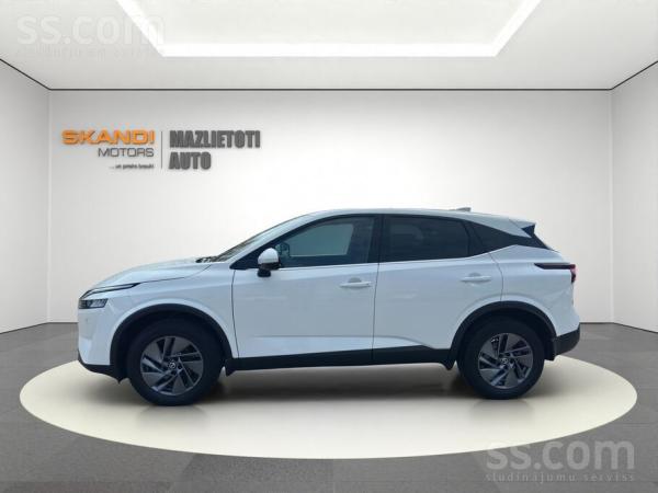 Белый Ниссан Кашкай 2021 в Рига, объемом двигателя 1.30 л и пробегом 56 тыс. км за 19790 €, фото 3 на AUTOMOTO.COM.LV