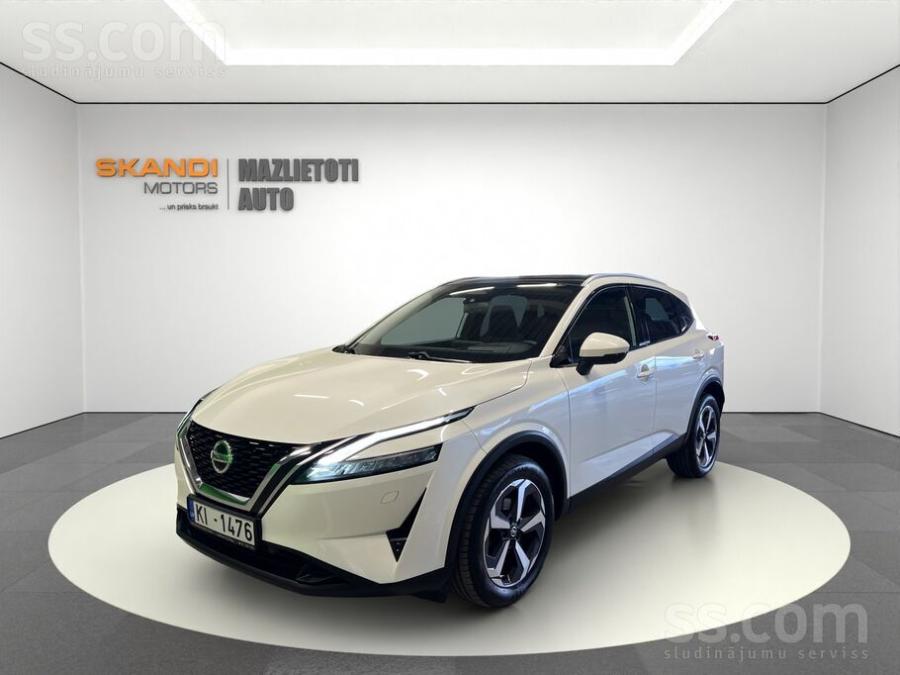 Balts Nissan Qashqai 2021 Rīga, ar dzinēja tilpumu 1.30 L un nobraukumu 66 tūkst. km par 20990 €, foto 1 vietnē AUTOMOTO.COM.LV
