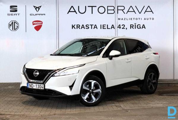 Balts Nissan Qashqai 2022 Rīga, ar dzinēja tilpumu 1.30 L un nobraukumu 70 tūkst. km par 19990 €, foto 1 vietnē AUTOMOTO.COM.LV