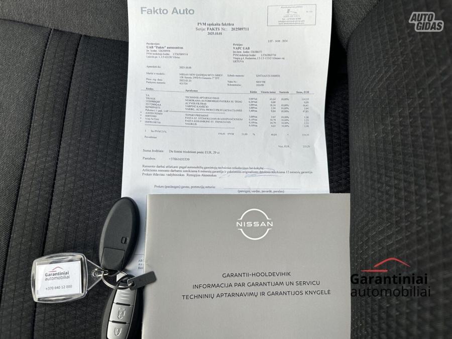 Balts Nissan Qashqai 2022 Avižieniai, ar dzinēja tilpumu 1.30 L un nobraukumu 104 tūkst. km par 19550 €, foto 28 vietnē AUTOMOTO.COM.LV