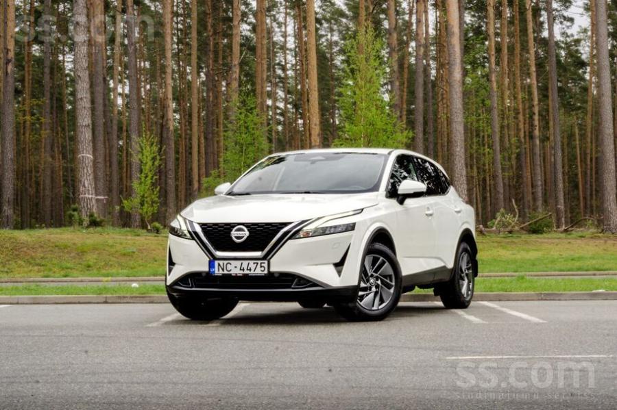 Balts Nissan Qashqai 2022 Rīga, ar dzinēja tilpumu 1.30 L un nobraukumu 102 tūkst. km par 16590 €, foto 5 vietnē AUTOMOTO.COM.LV
