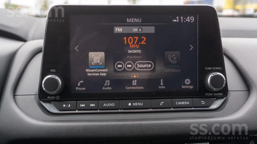 Balts Nissan Qashqai 2022 Rīga, ar dzinēja tilpumu 1.30 L un nobraukumu 102 tūkst. km par 16590 €, foto 19 vietnē AUTOMOTO.COM.LV