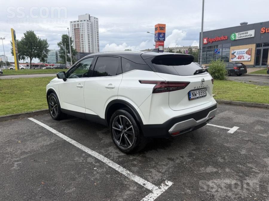Белый Ниссан Кашкай 2022 в Рига, объемом двигателя 1.30 л и пробегом 50 тыс. км за 22000 €, фото 5 на AUTOMOTO.COM.LV
