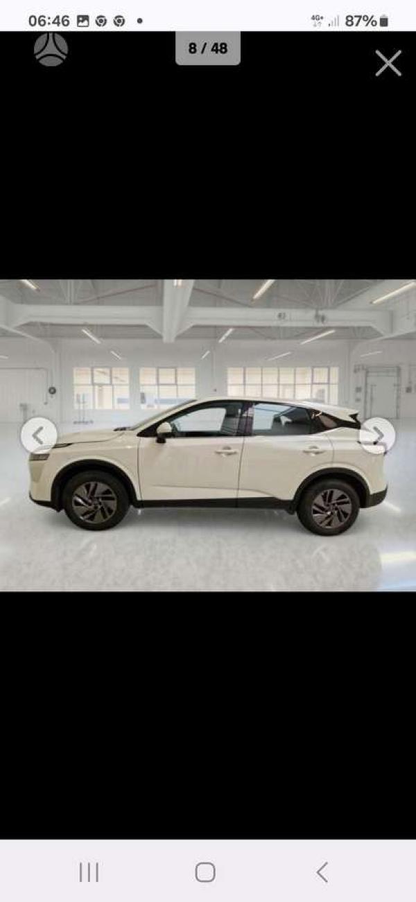 White Nissan Qashqai 2022 in Kaunas, with an engine capacity of 1.30 L and mileage of 170 thousand km for 11950 €, photo 1 on AUTOMOTO.COM.LV