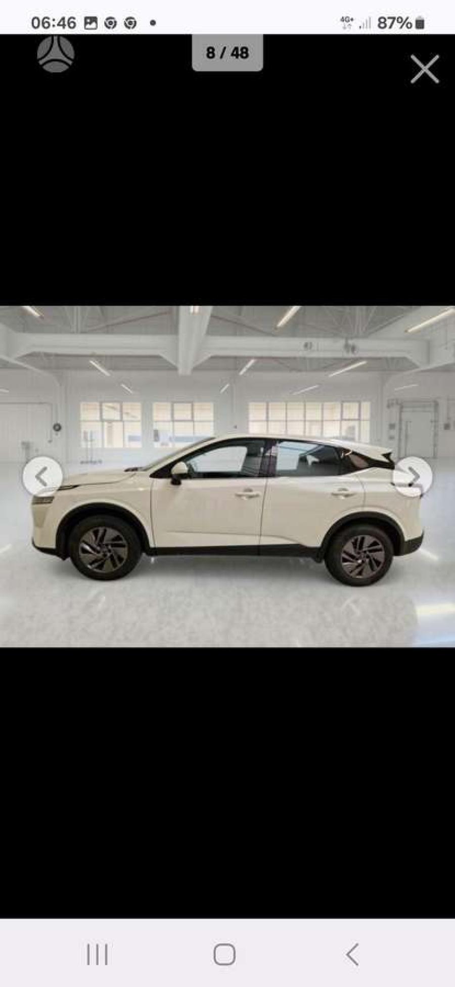 Balts Nissan Qashqai 2022 Kauņa, ar dzinēja tilpumu 1.30 L un nobraukumu 170 tūkst. km par 11950 €, foto 1 vietnē AUTOMOTO.COM.LV