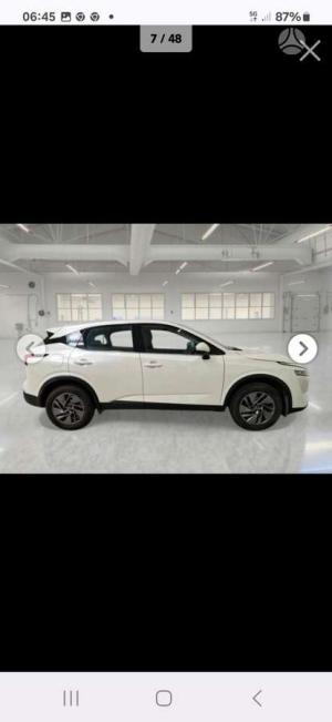 Balts Nissan Qashqai 2022 Kauņa, ar dzinēja tilpumu 1.30 L un nobraukumu 170 tūkst. km par 11950 €, foto 4 vietnē AUTOMOTO.COM.LV