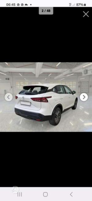 Balts Nissan Qashqai 2022 Kauņa, ar dzinēja tilpumu 1.30 L un nobraukumu 170 tūkst. km par 11950 €, foto 5 vietnē AUTOMOTO.COM.LV