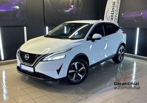 Balts Nissan Qashqai 2022 Viļņa, ar dzinēja tilpumu 1.30 L un nobraukumu 104 tūkst. km par 18750 €, foto 1 vietnē AUTOMOTO.COM.LV